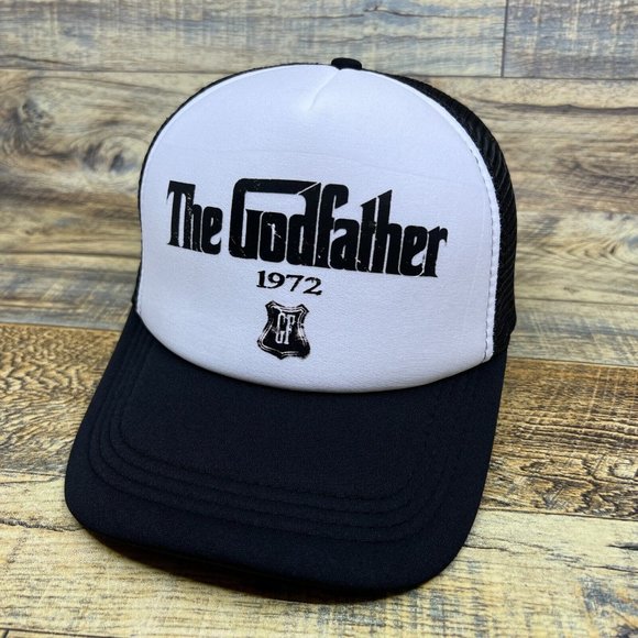 Snapback | Accessories | The Godfather Mens Trucker Hat Black Snapback ...